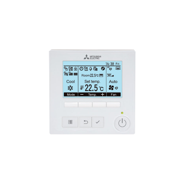 Remote Controller PAR-41MAA - Built-in temperature sensor - Climacom